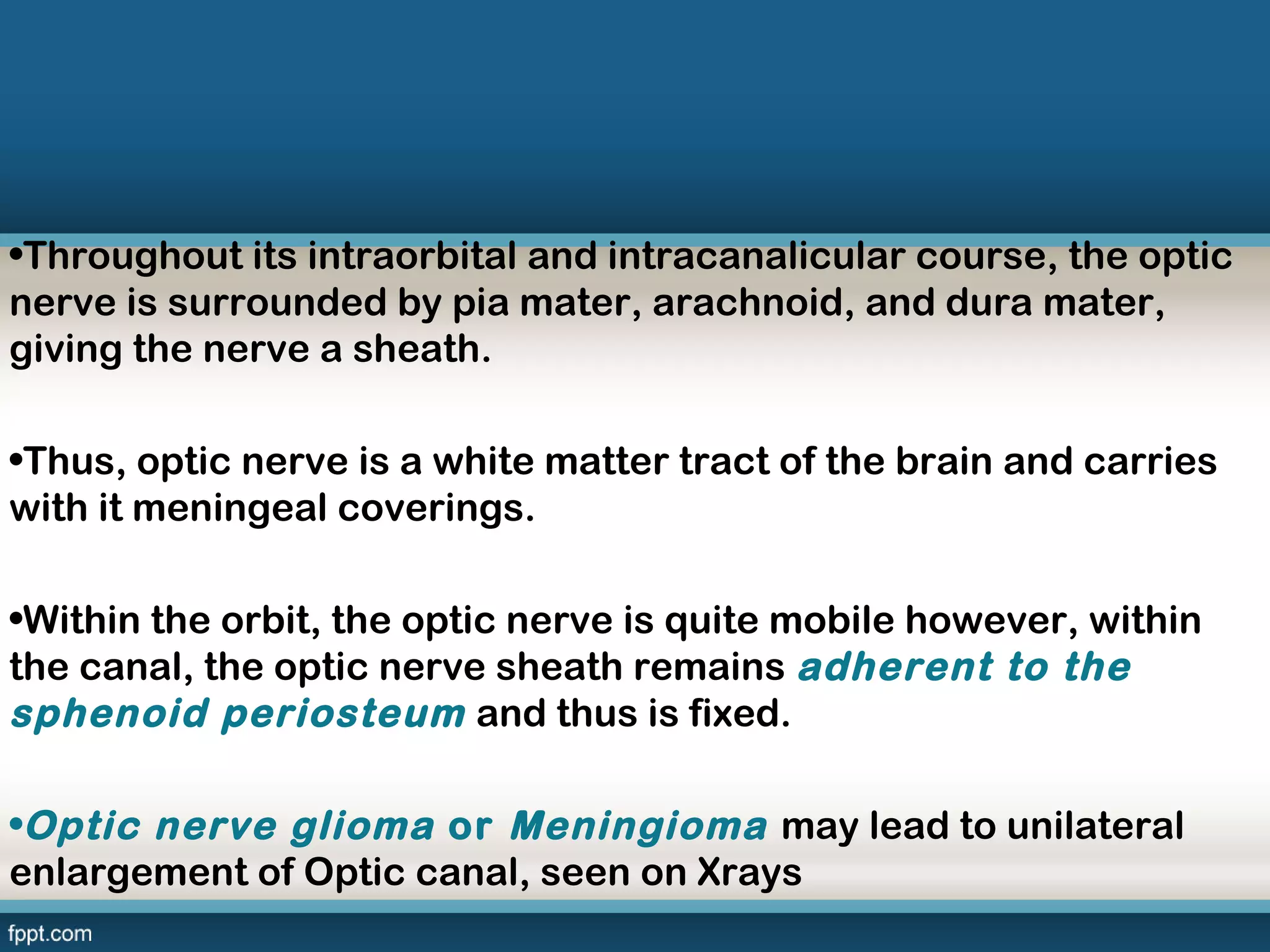 Orbital apex syndrome | PPT