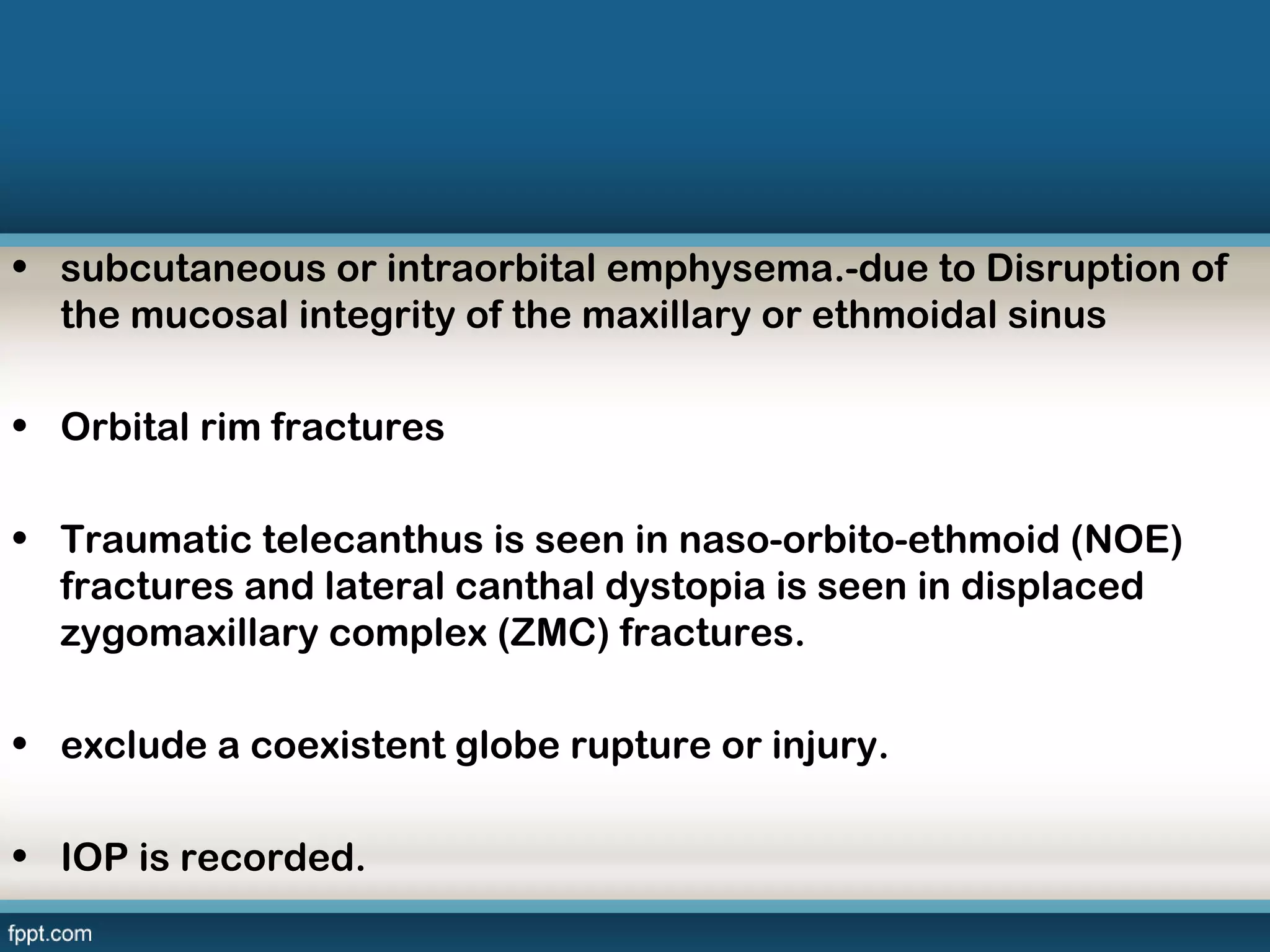 Orbital apex syndrome | PPT | Eye and Vision Conditions | Diseases and ...