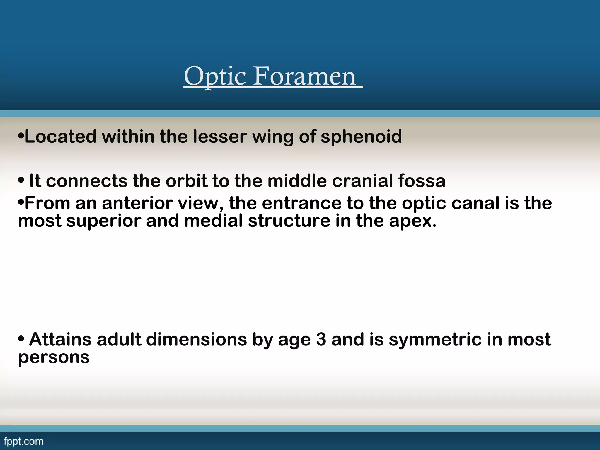 Orbital apex syndrome | PPT