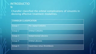 Orbital cellulitis | PPTX