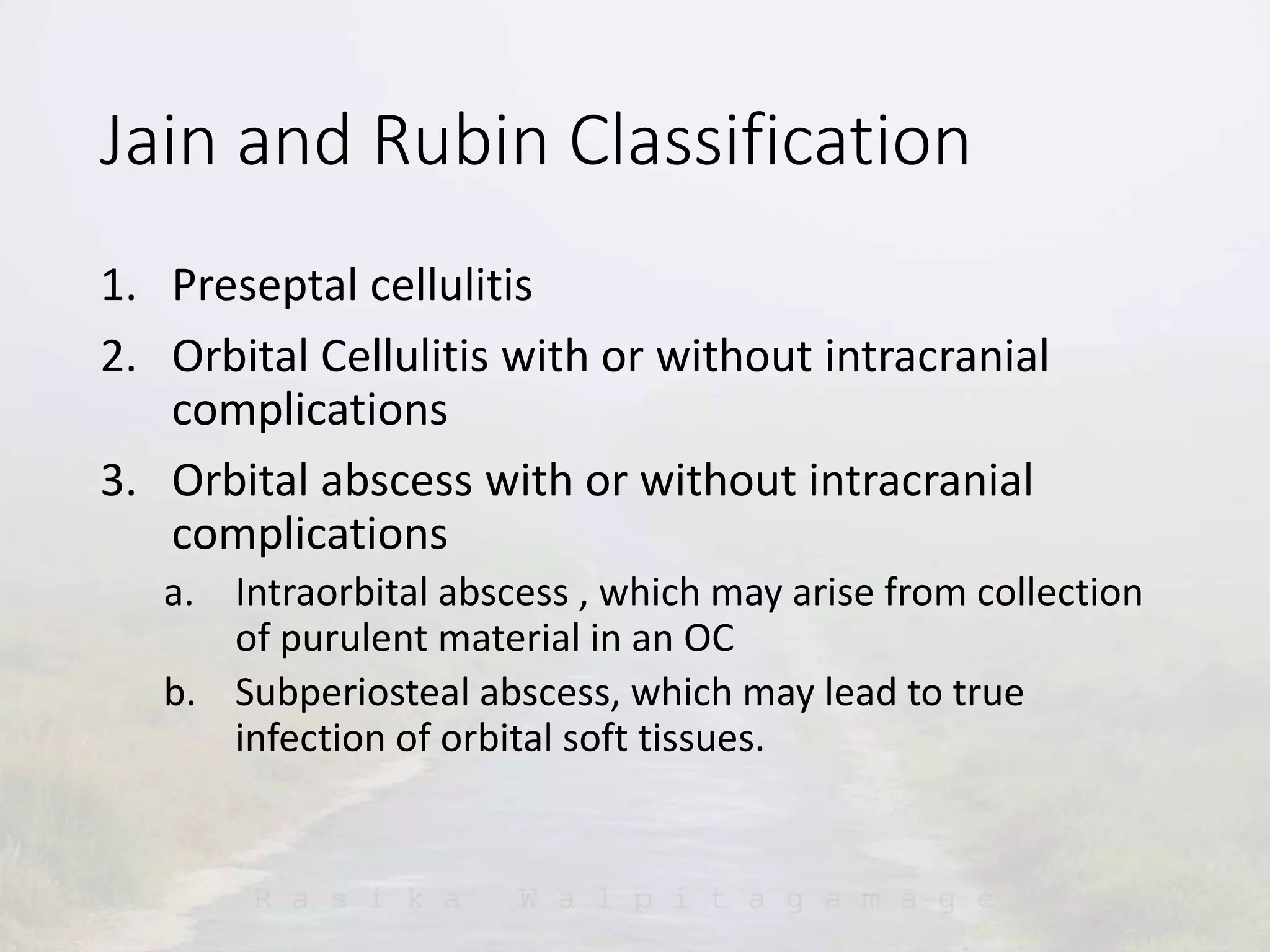Orbital Cellulitis | PPTX