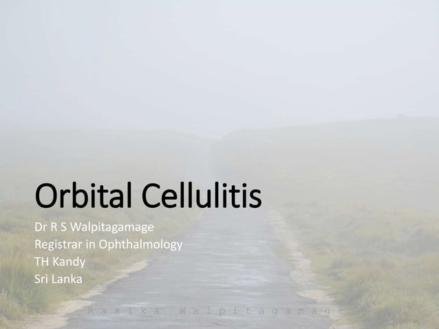Orbital Cellulitis | PPTX