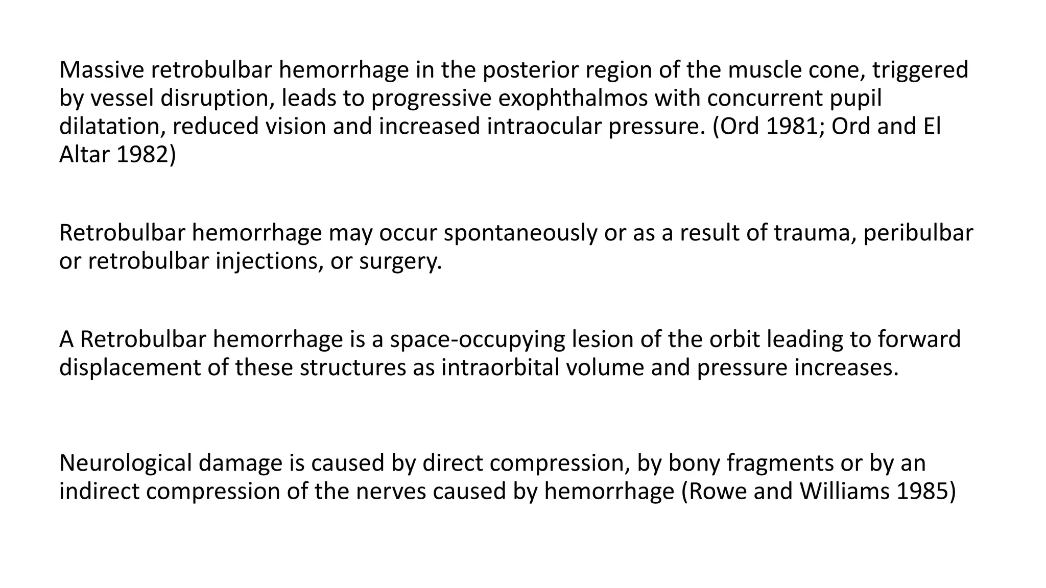 Orbital complications of zygomaticomaxillary complex fracture | PPTX