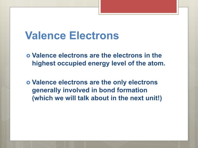 Orbital Diagrams Valance Electrons Electron Dot Structures PPT.pptx