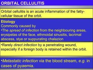 Ophthalmology 5th year, 1st lecture (Dr. Tara) | PPT