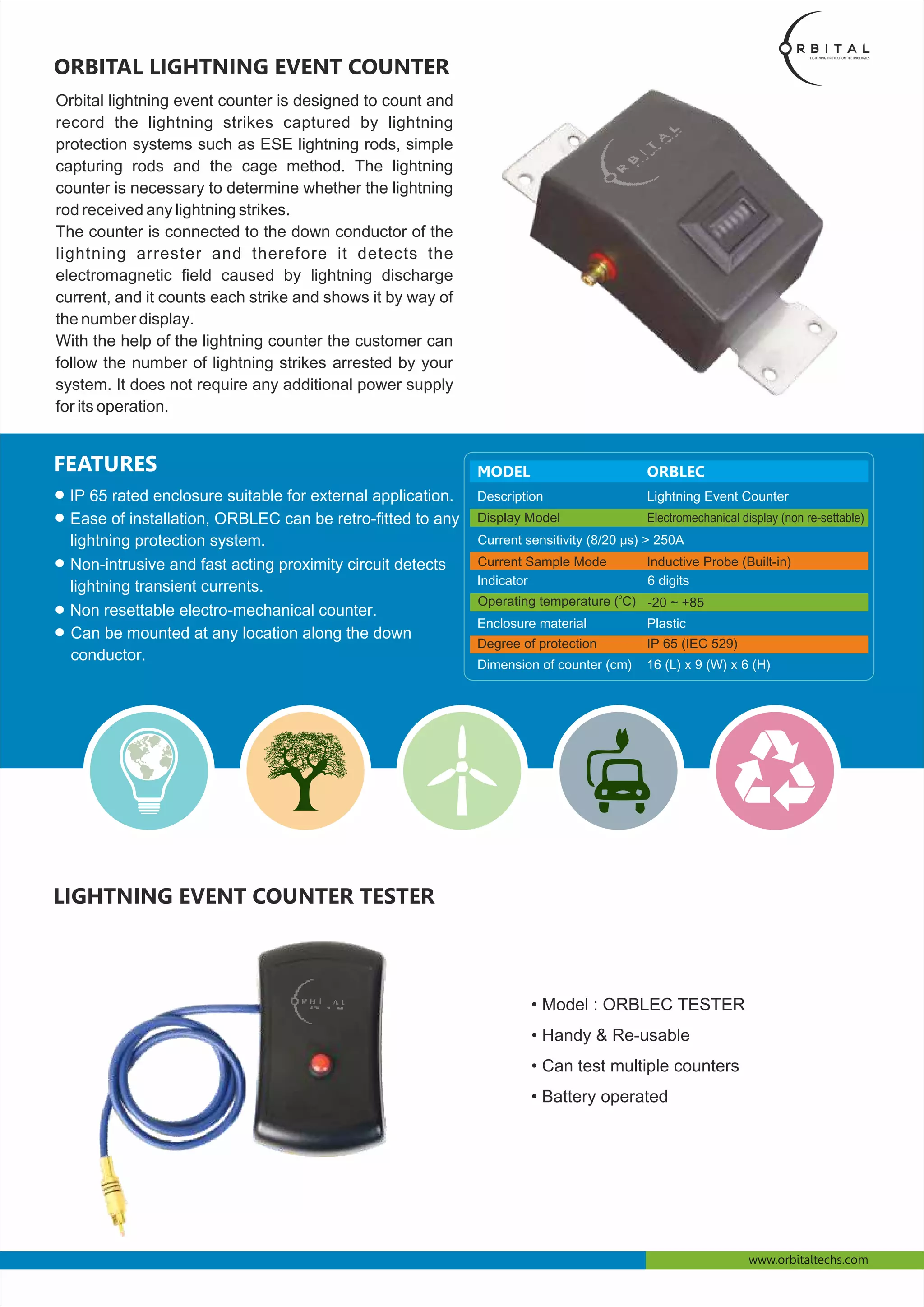 ORBITAL ESE ACTIVE LIGHTNING ARRESTER | PDF