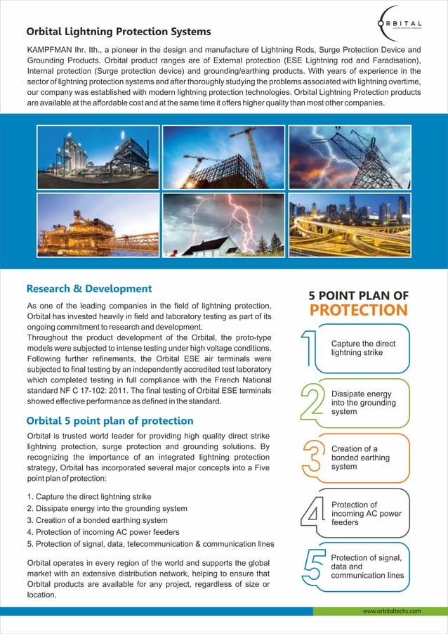 ORBITAL ESE ACTIVE LIGHTNING ARRESTER | PDF