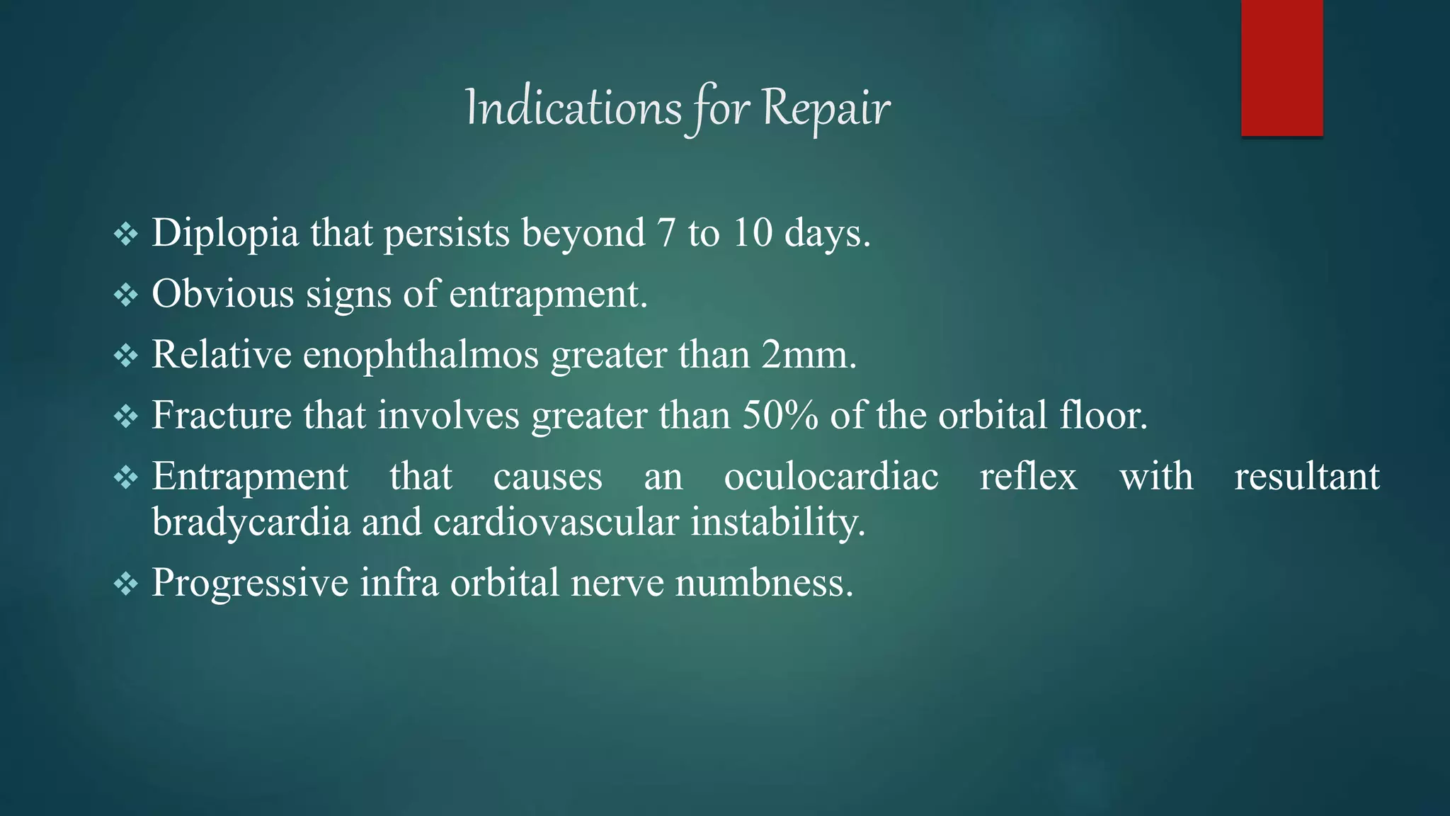 Orbital fracture | PPTX