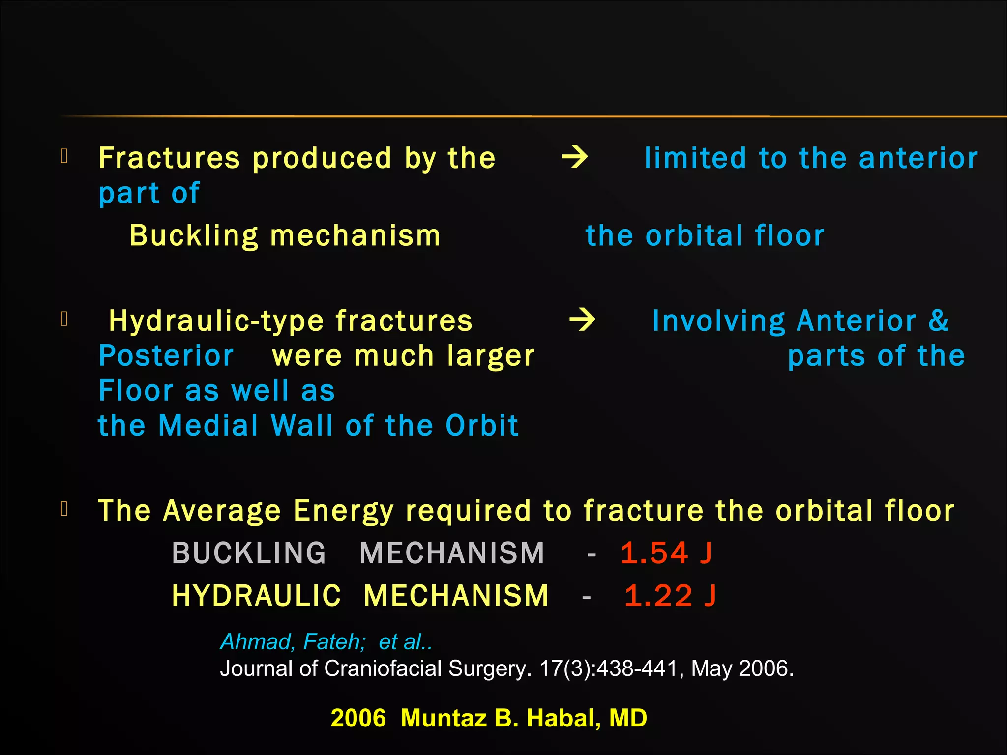 Orbital fracture | PPT