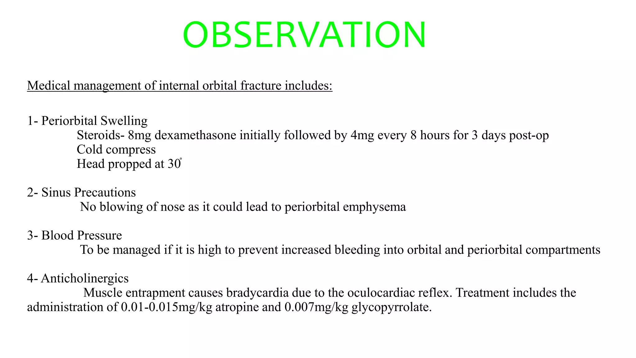 Orbital fracture management | PPTX