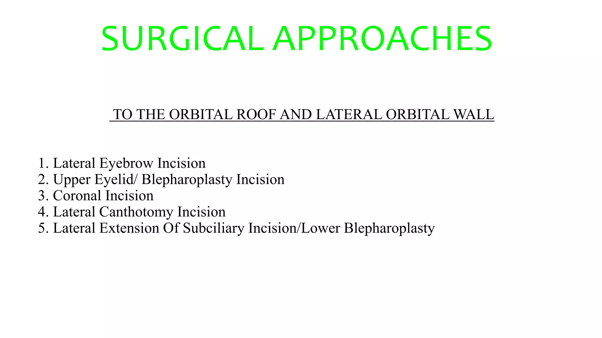 Orbital fracture management | PPTX