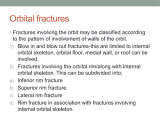 ORBITAL FRACTURES.pptx and the appropriate management | PPT