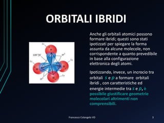 Orbitali ibridi | PPTX