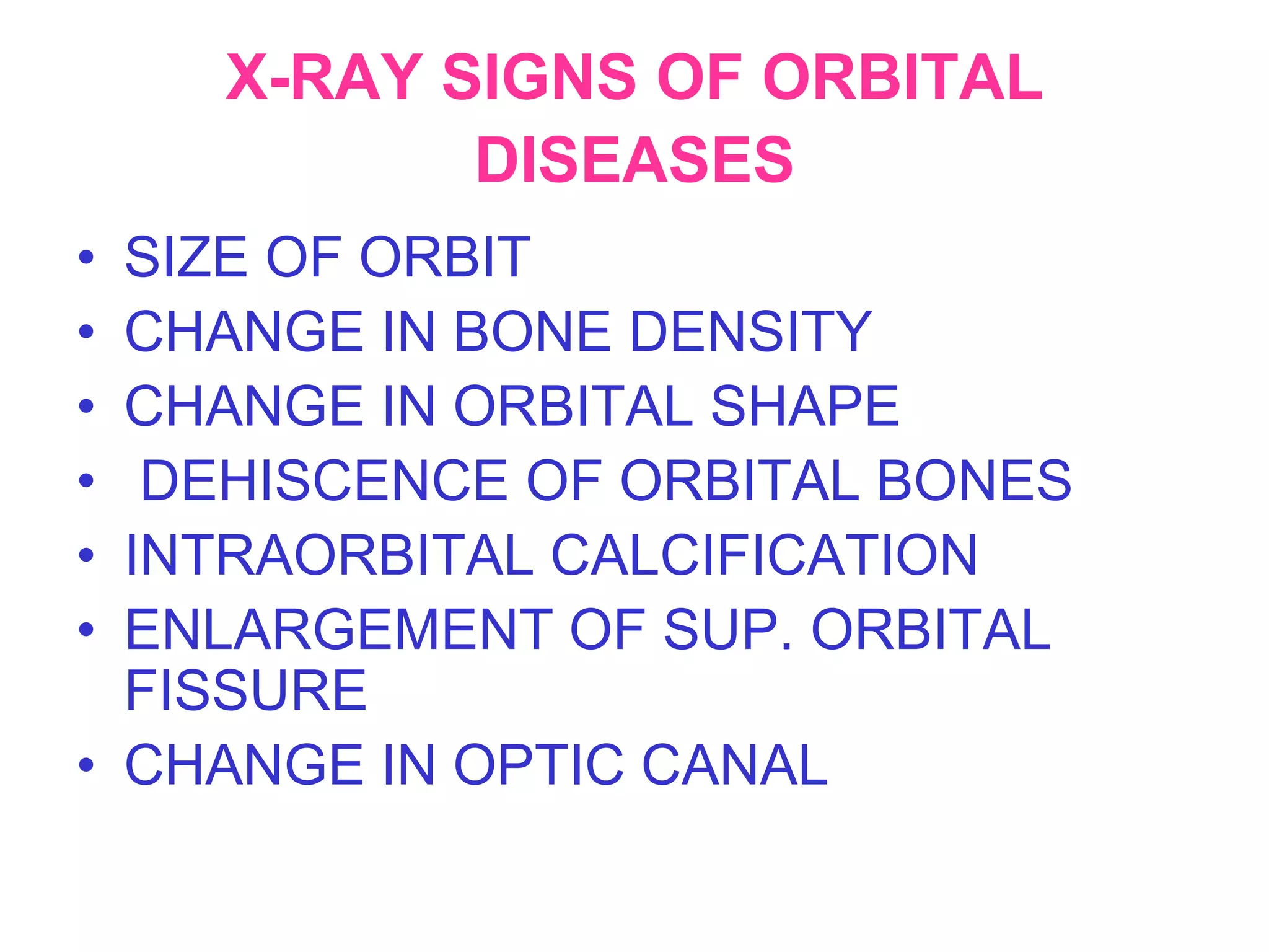 Orbital imaging (X-RAY,CT SCAN,AND MRI) | PPT