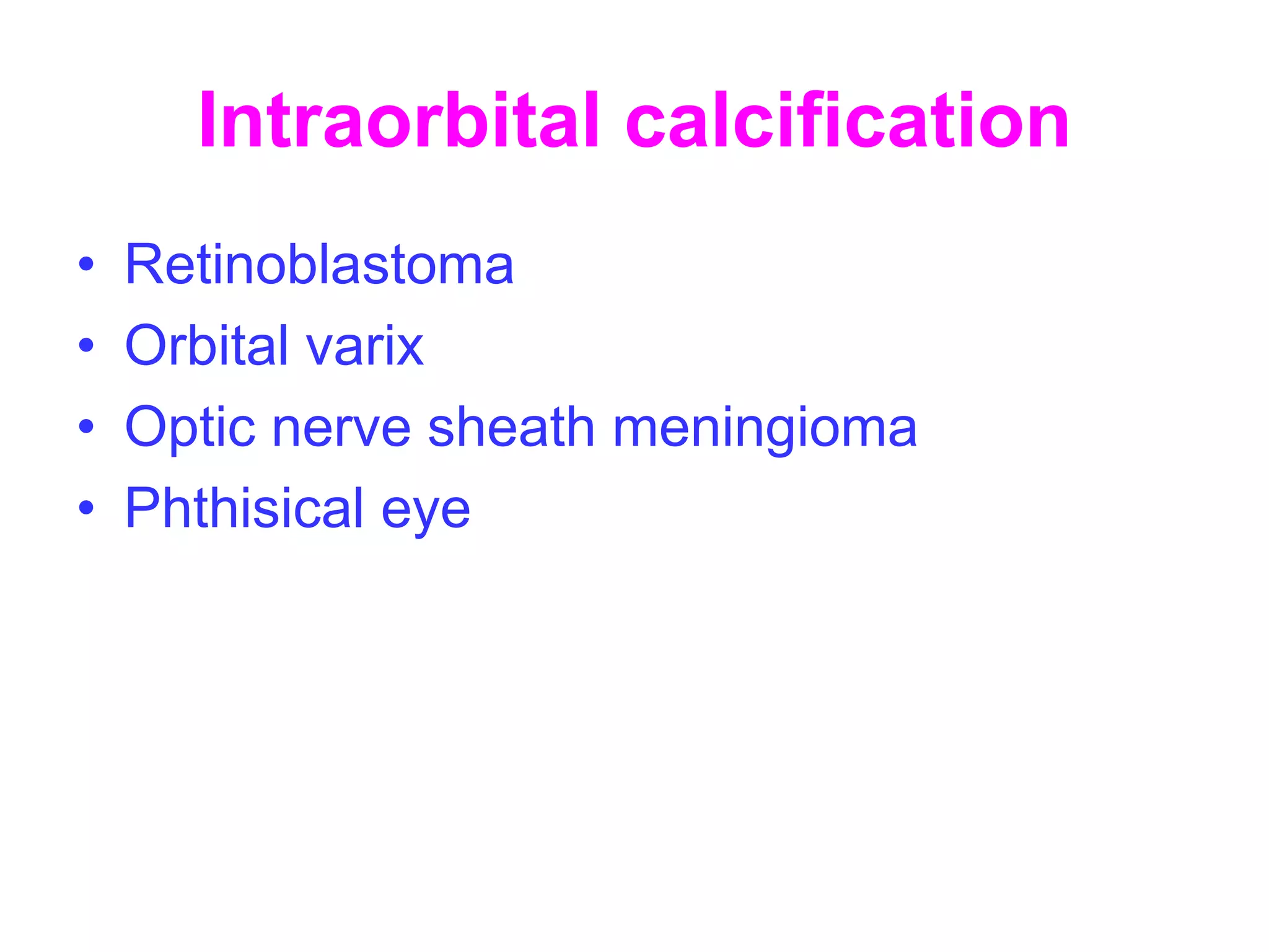 Orbital imaging (X-RAY,CT SCAN,AND MRI) | PPT