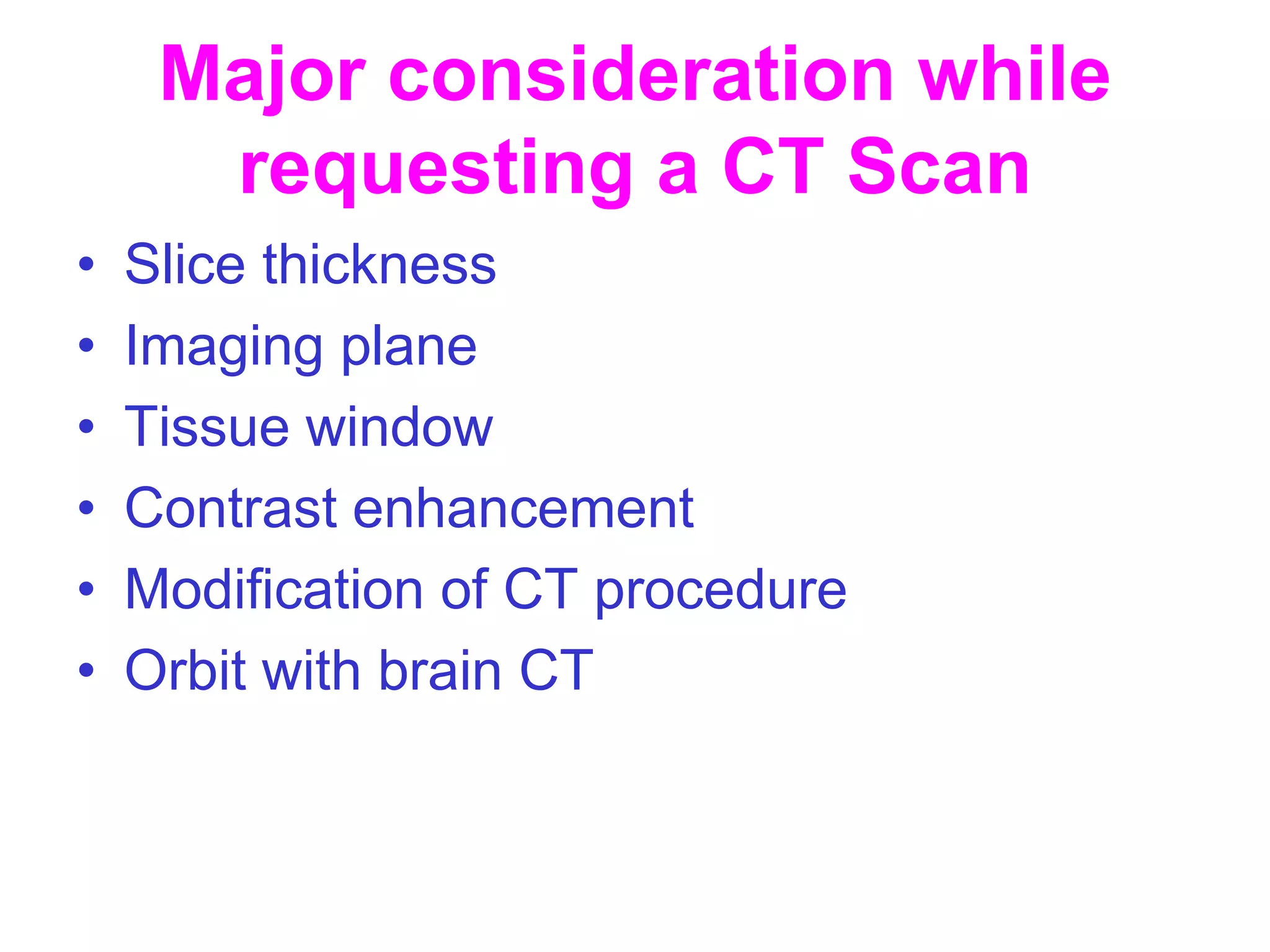 Orbital imaging (X-RAY,CT SCAN,AND MRI) | PPT