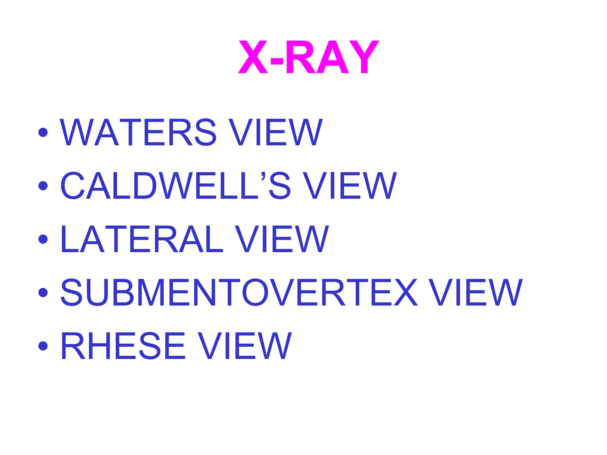 Orbital imaging (X-RAY,CT SCAN,AND MRI) | PPT