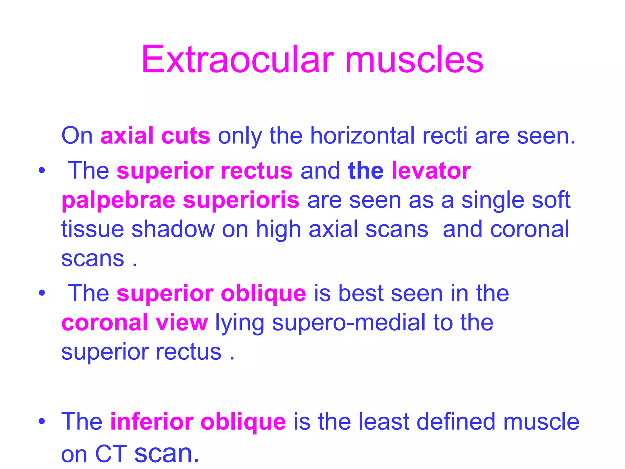 Orbital imaging (X-RAY,CT SCAN,AND MRI) | PPT