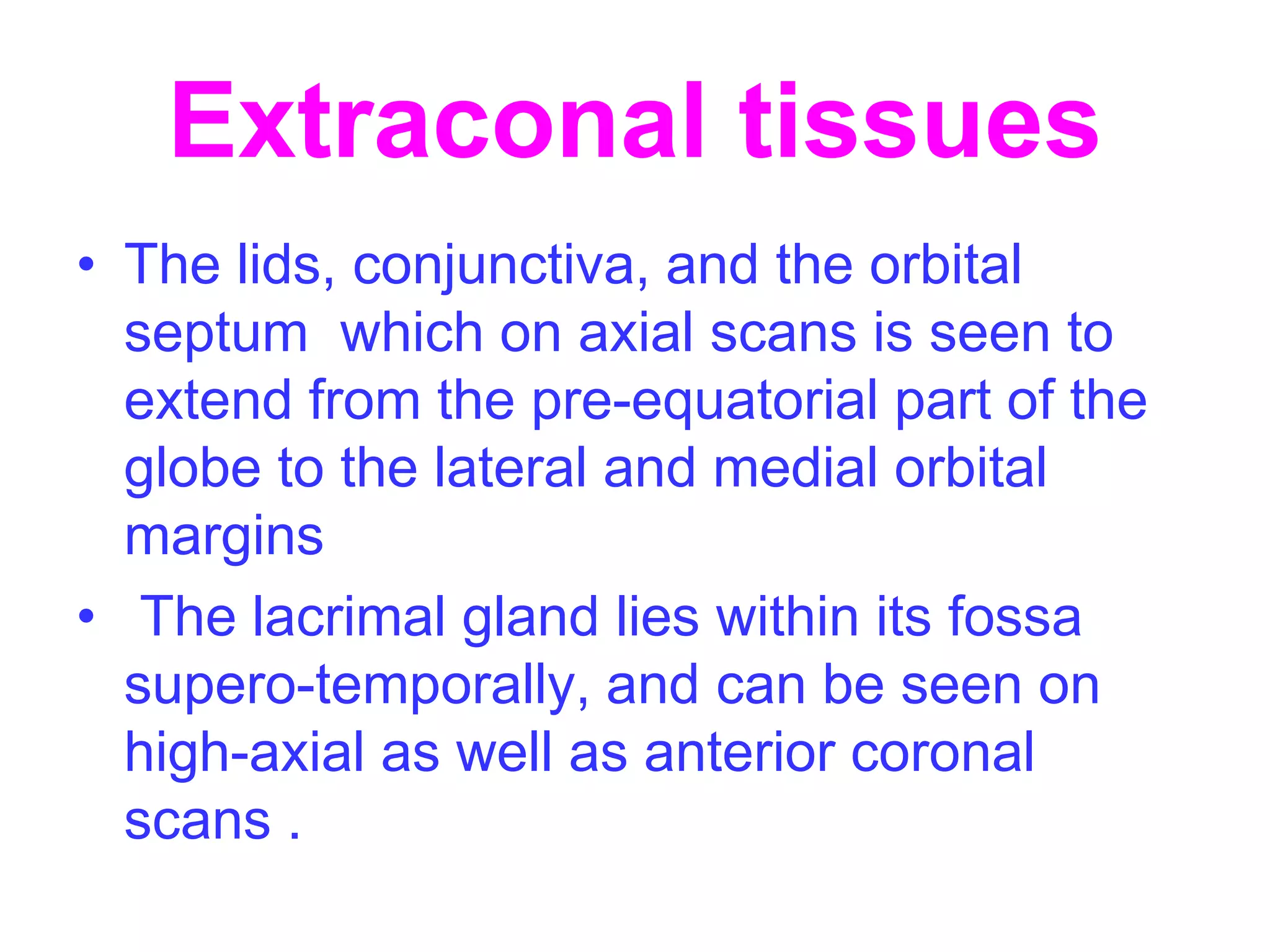 Orbital imaging (X-RAY,CT SCAN,AND MRI) | PPT