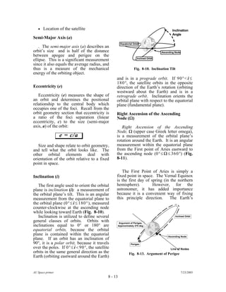 Orbital mechanics (1) | PDF