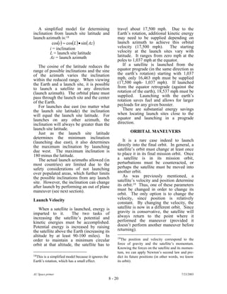 Orbital mechanics (1) | PDF