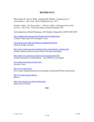 Orbital mechanics (1) | PDF