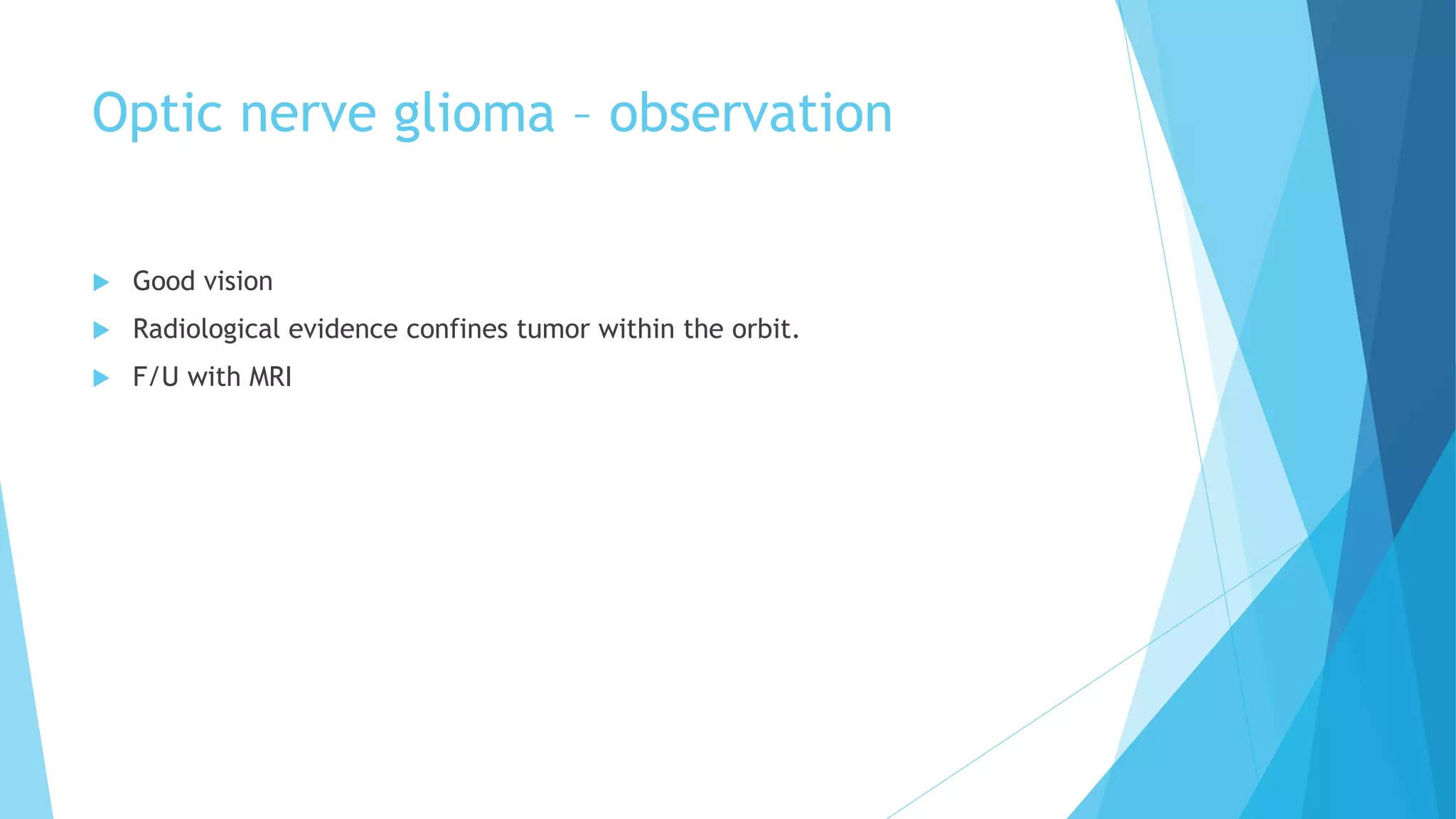 Orbital neoplasms & malformations | PPT