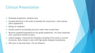 Orbital neoplasms & malformations | PPTX