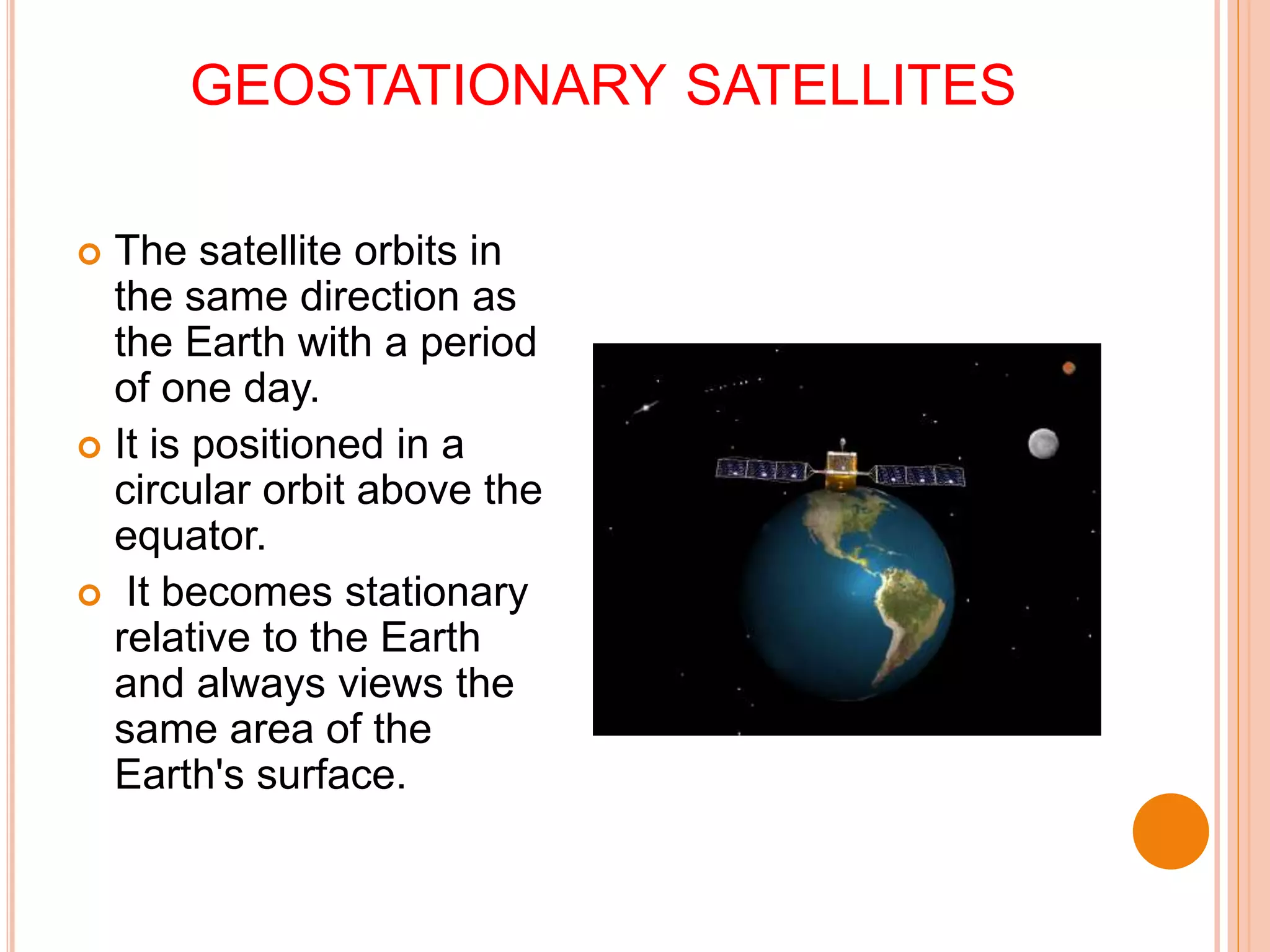 Orbital parameters of a satellite | PPTX