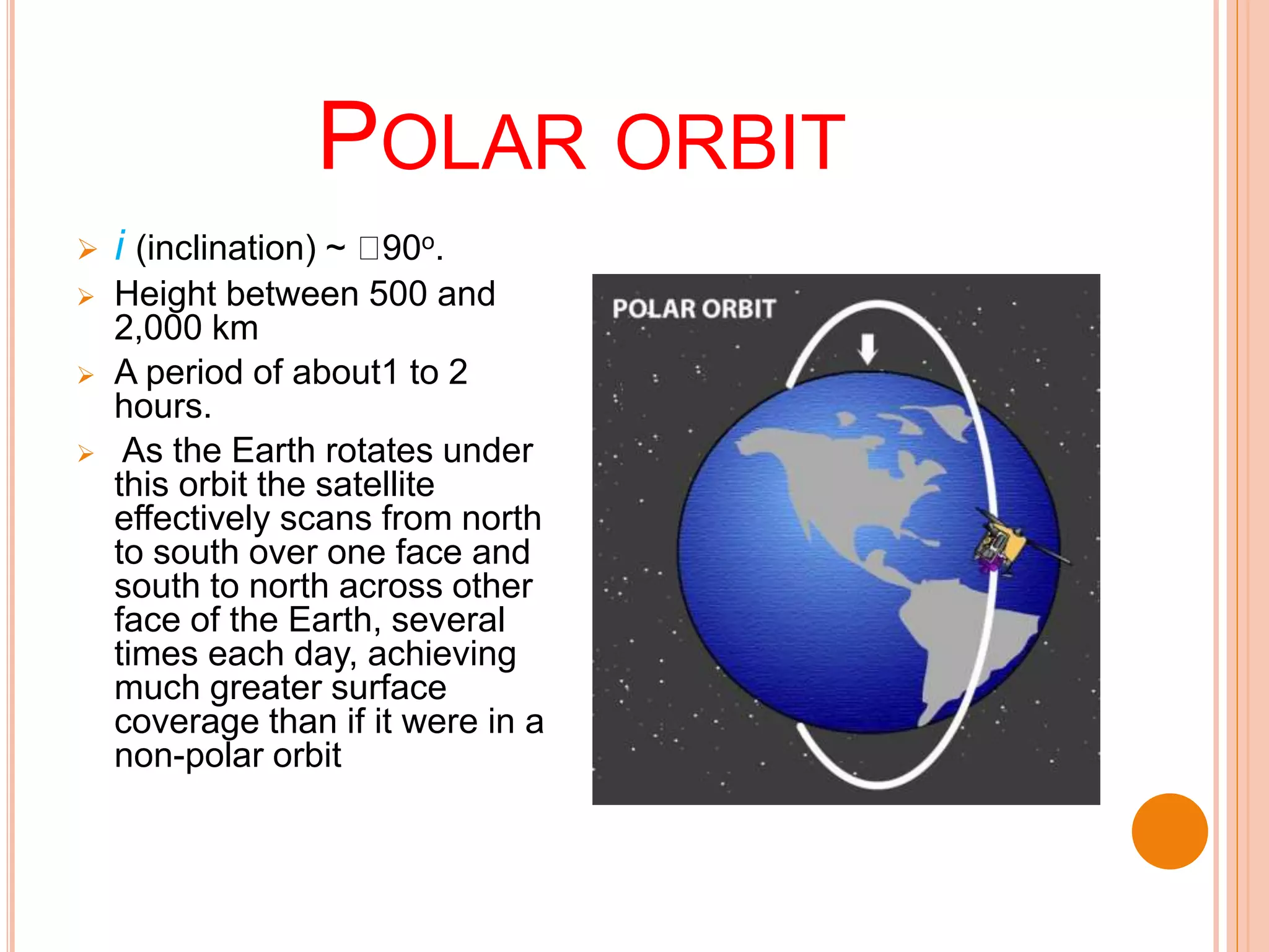 Orbital Parameters Of A Satellite Pptx