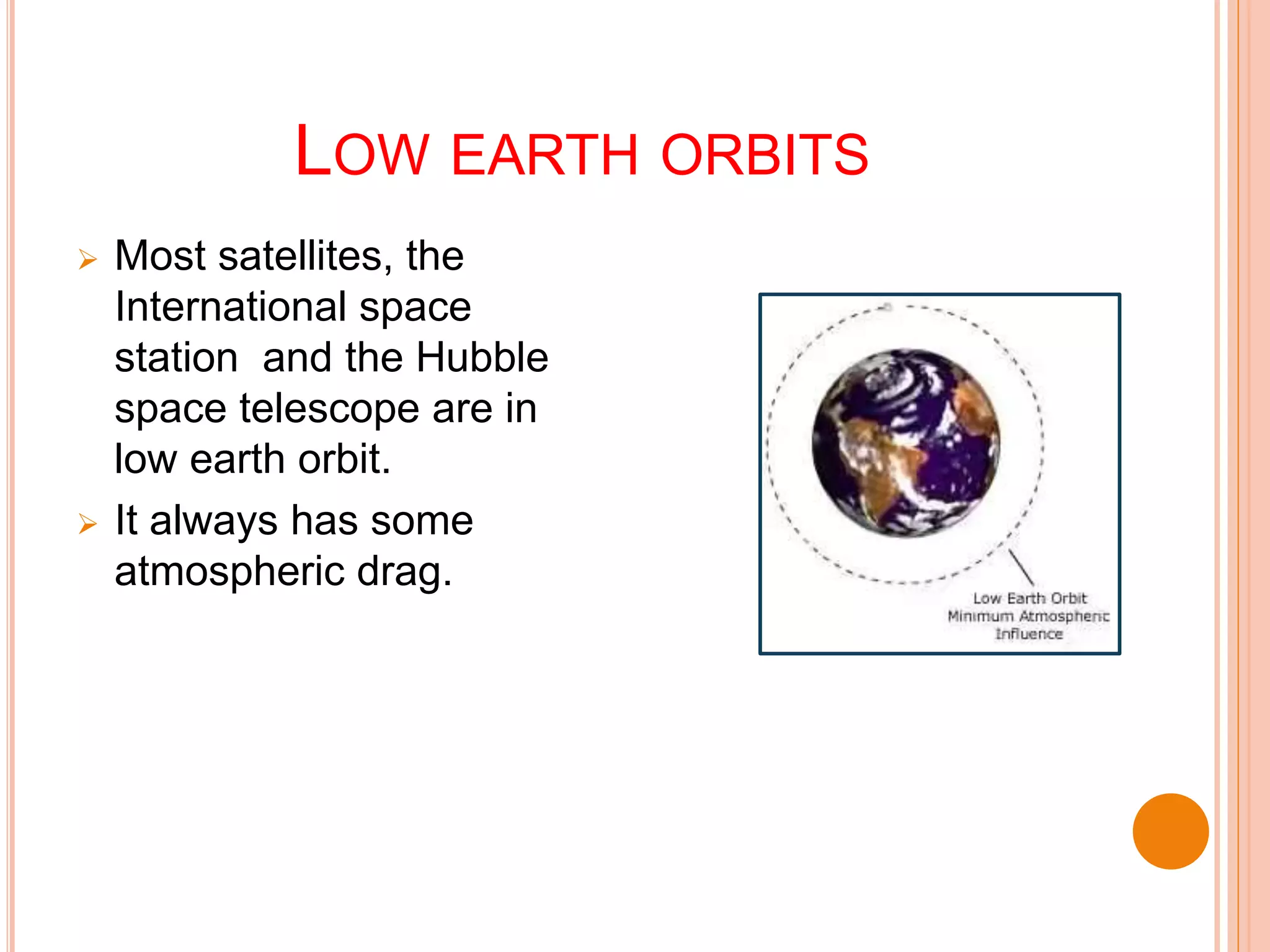 Orbital parameters of a satellite | PPTX