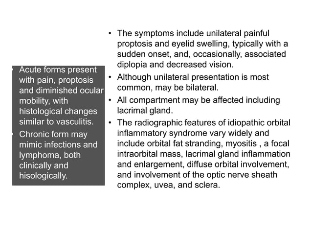 Imaging in orbital pathology | PPTX | Eye and Vision Conditions ...