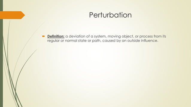 Orbital perturbations | PPT