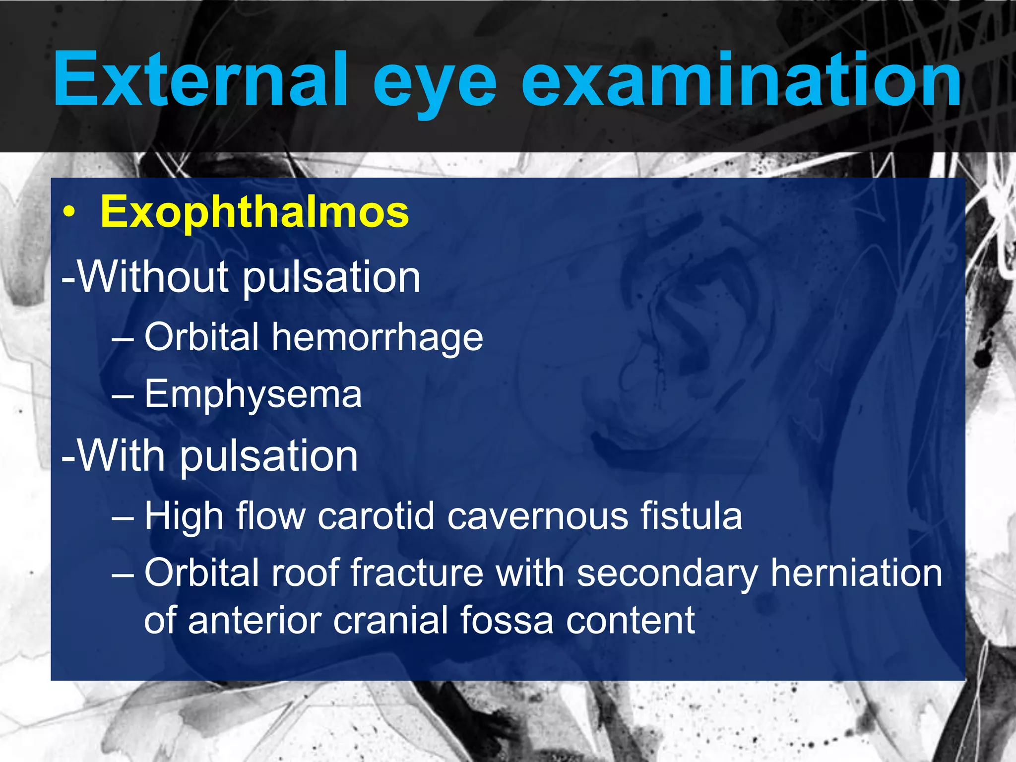 Orbital trauma | PPTX