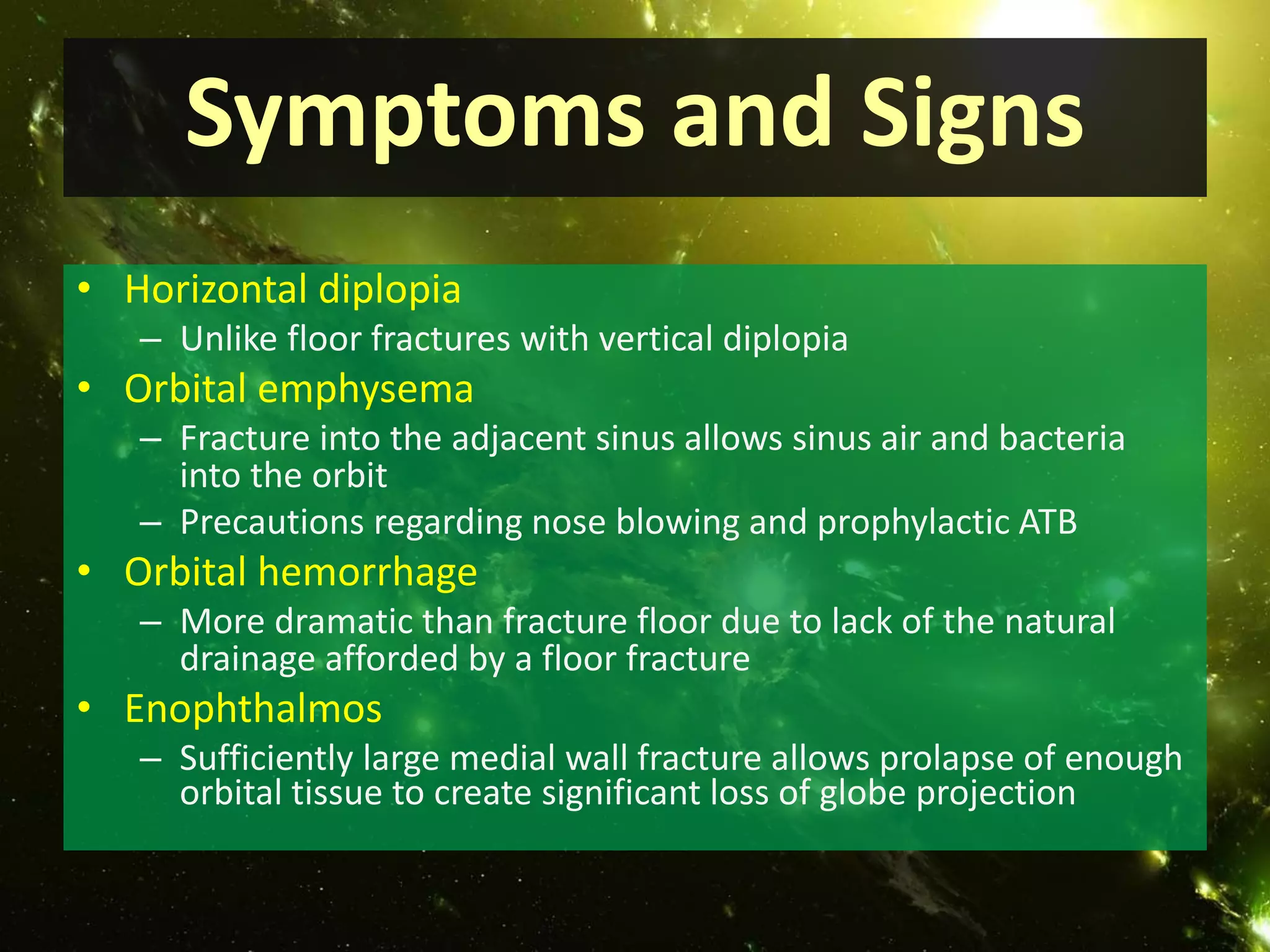Orbital trauma | PPTX