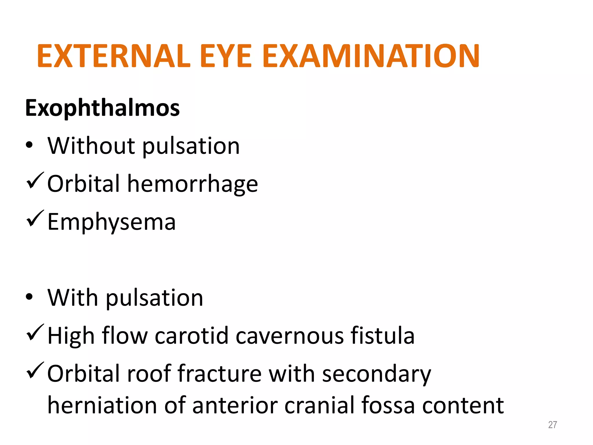 Orbital trauma 1 | PPT