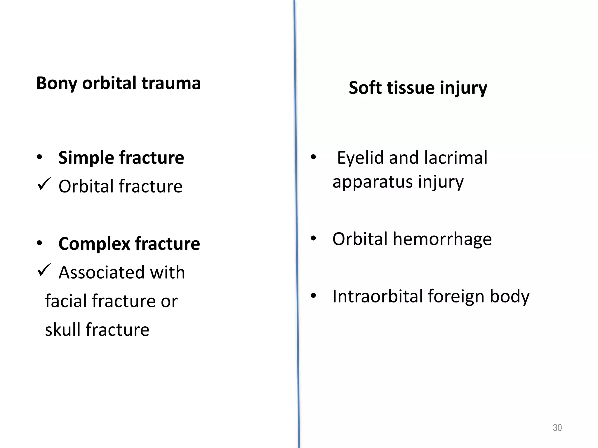 Orbital trauma 1 | PPT