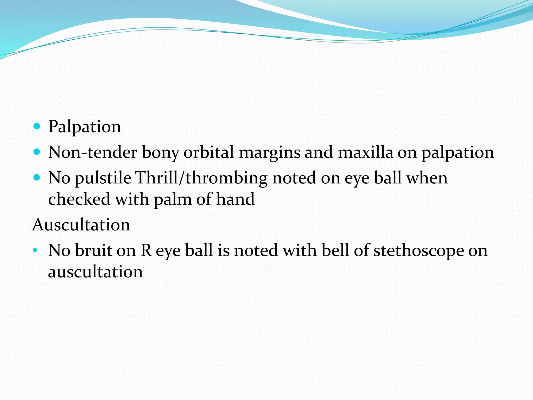 Orbital tumor (case presentation)dr.mumtaz ali | PPTX