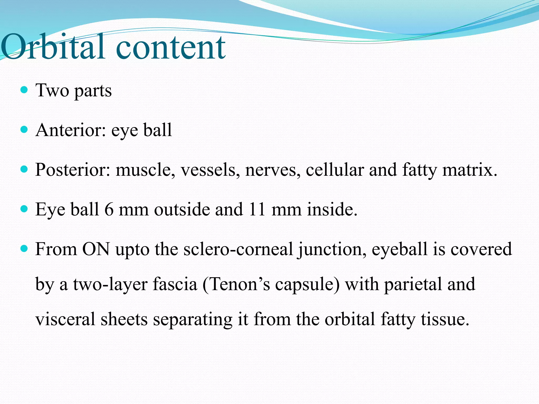 Orbital tumor and surgical approaches | PPTX