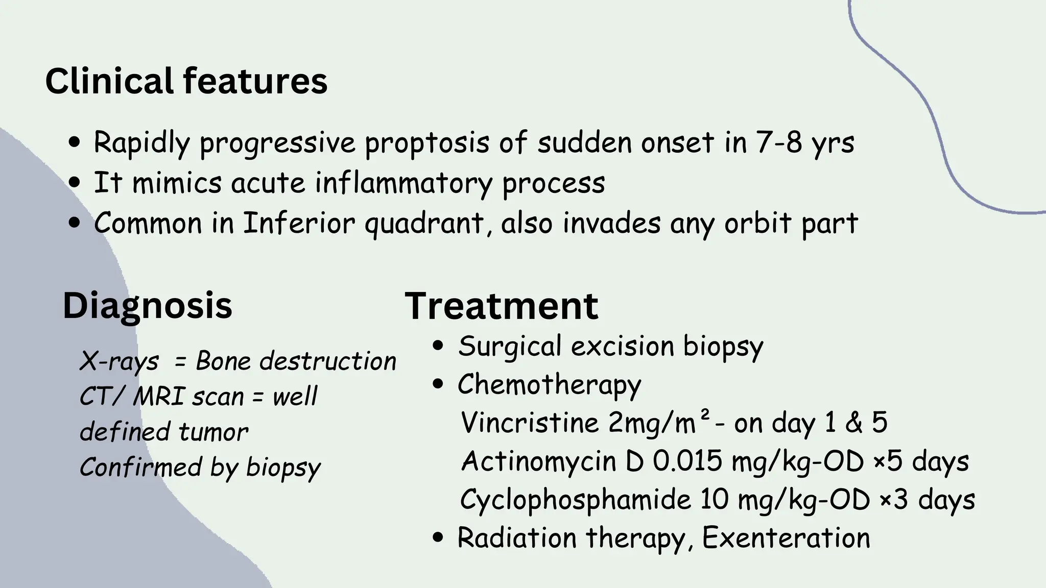 Orbital tumors in Opthalmology.......... | PDF