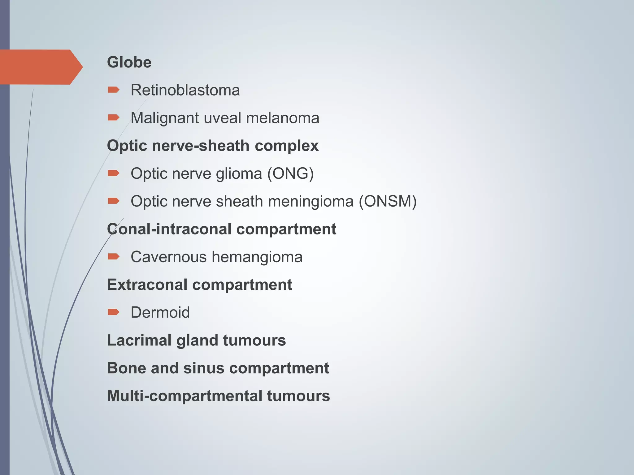 imaging of Orbital tumours | PPTX