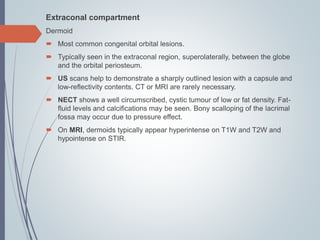 imaging of Orbital tumours | PPTX