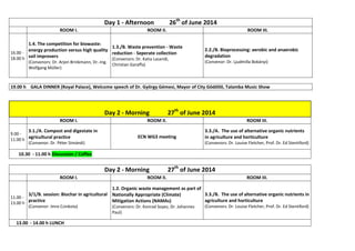 Orbit detailed programme_14jun4 | PDF