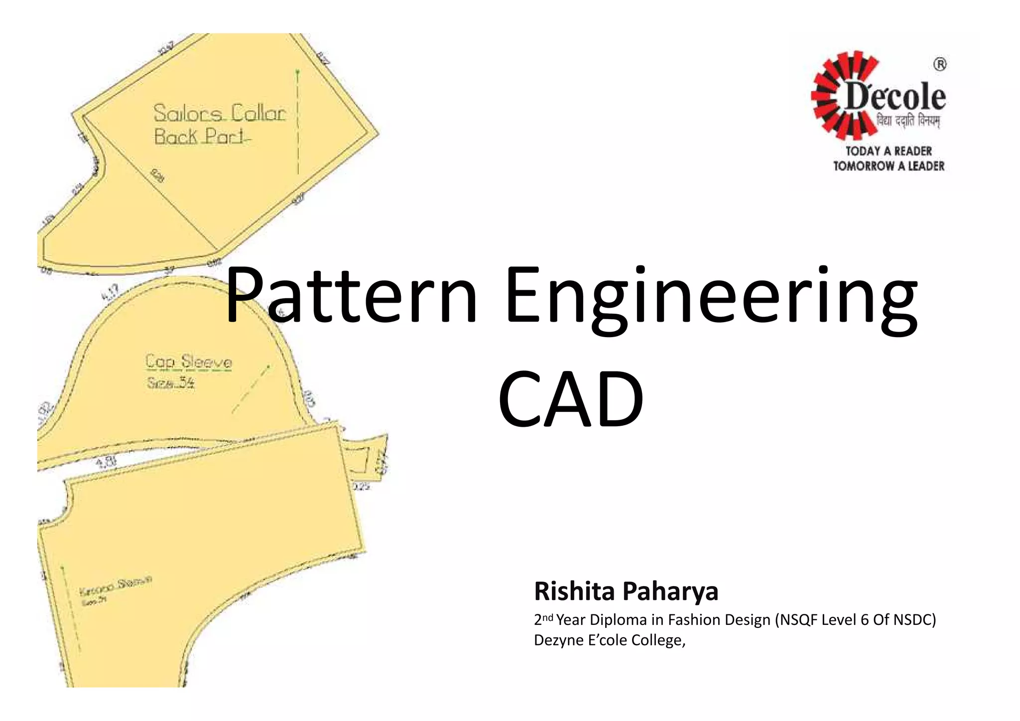 Rishita Pahariya ,Fashion Design ,Dezyne E'cole College | PDF