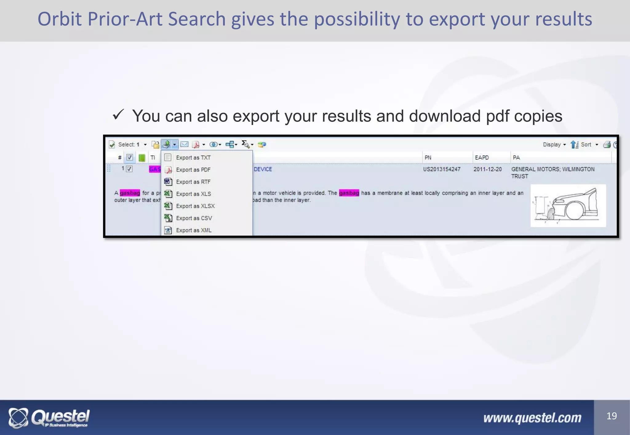Orbit Patent Search | PDF