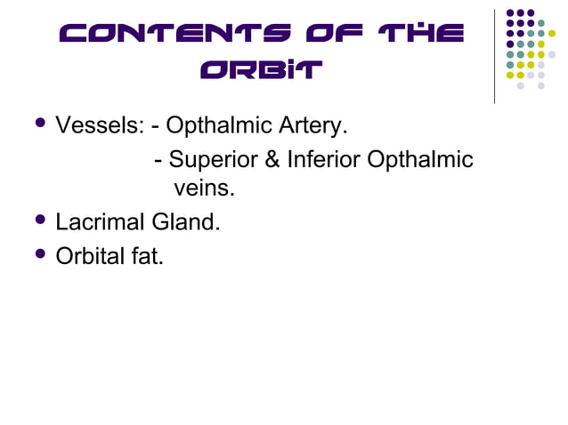 Bony Orbit Eyeball Ppt Ppt