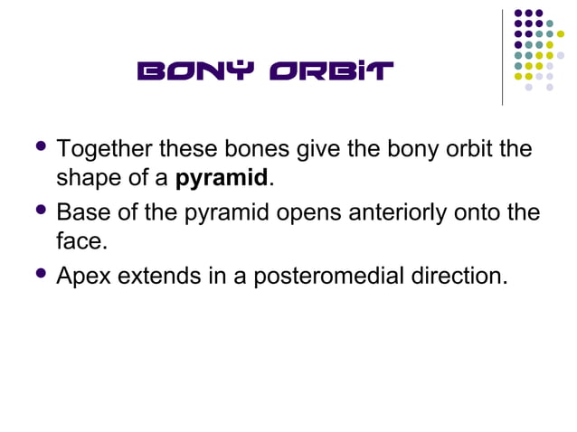 Bony Orbit Eyeball Ppt Ppt