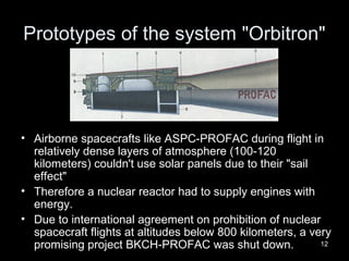 Solar Energy and Space Transportation System Orbitron | PPT