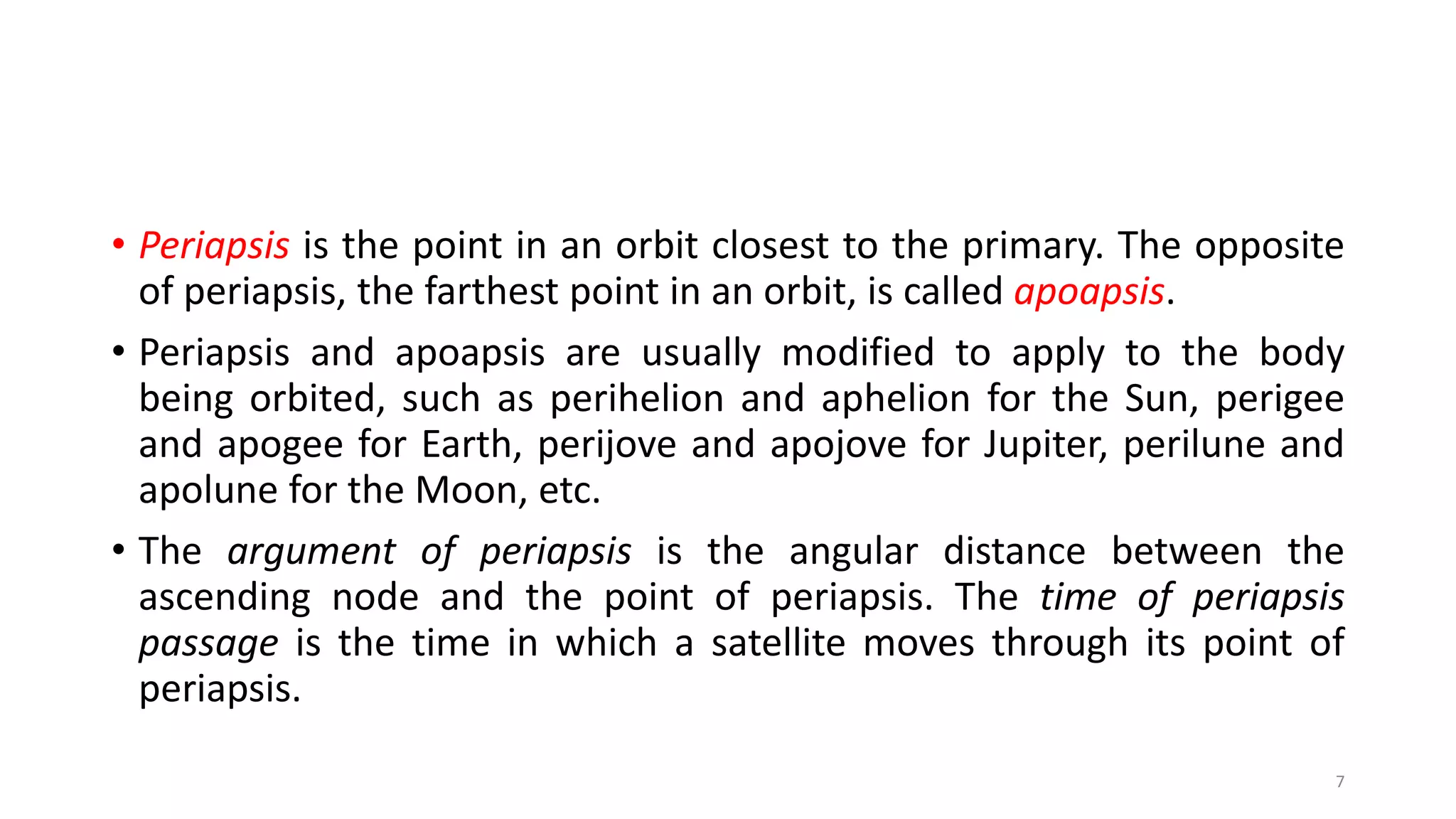 Orbits and space flight, types of orbits | PPTX