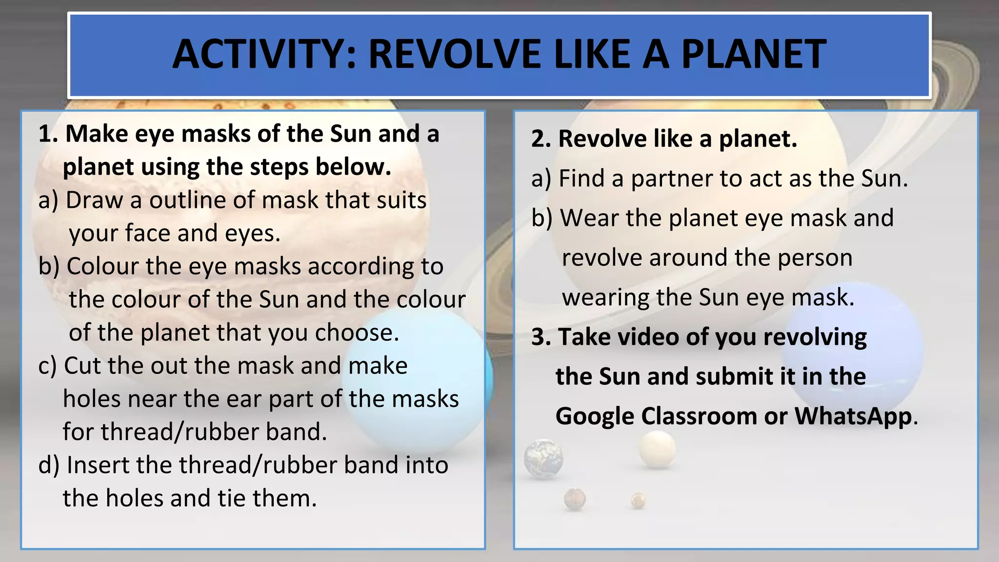 Orbits of the planet | PPTX